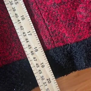 J. Peterman | Jackets & Coats | J Peterman Jacket Womens 2 Red Boucle ...